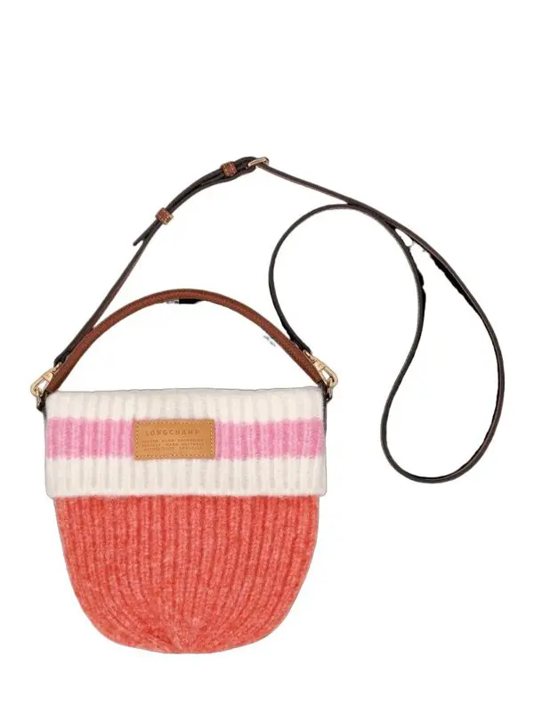 Longchamp Le Pliage Collection S Crossbody Bag - Coral/pink