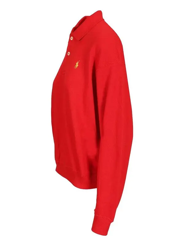 Polo Ralph Lauren Embroidered Polo Shirt - Red
