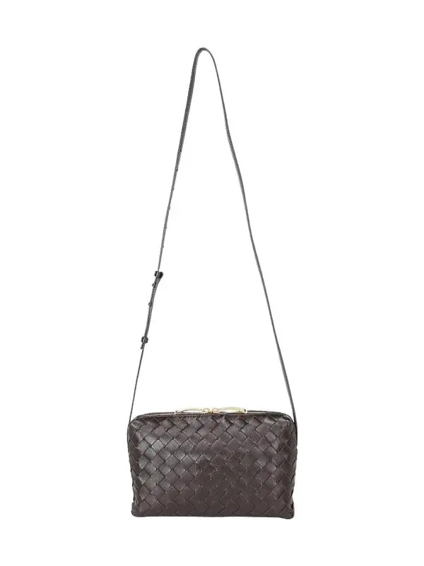Bottega Veneta Intrecciato Mini Bag - Fudge