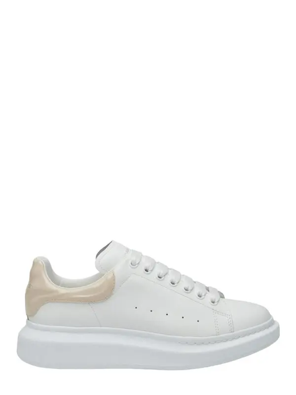 Alexander McQueen Oversized Lace-up Sneakers - White