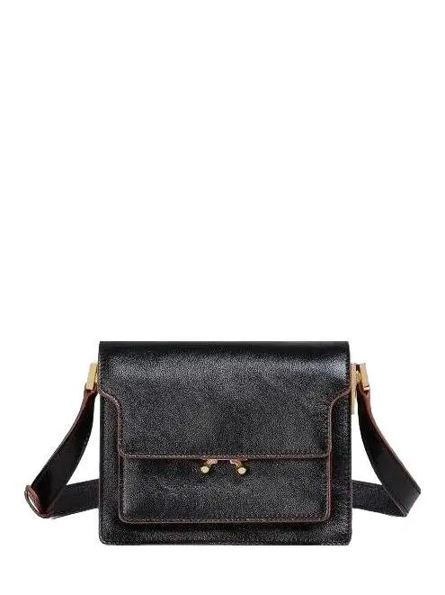 Marni Soft Trunk Crossbody Bag - Black