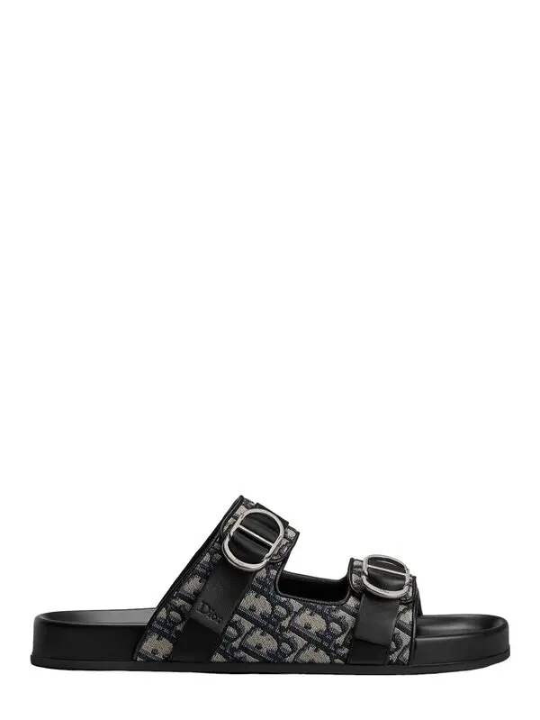 Dior Aqua Sandal With Cd Buckle - Black