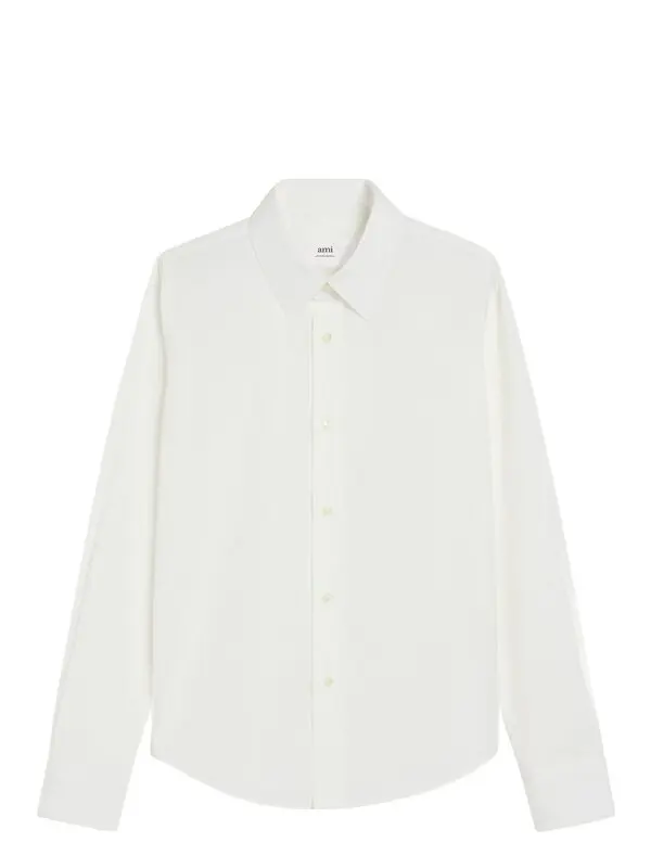 Ami De Coeur Long Sleeve Shirt - White