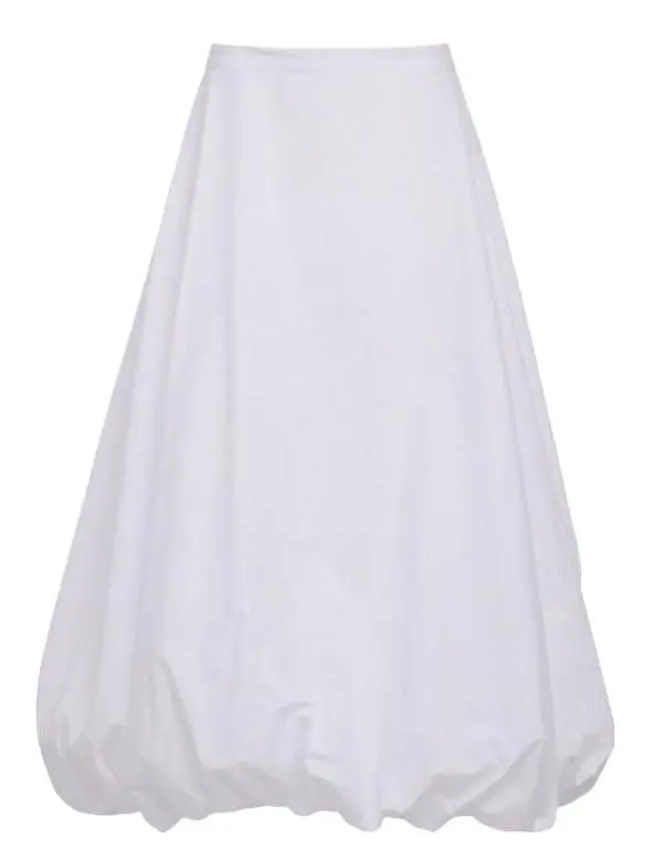 BY MALENE BIRGER Aubrey Long Skirt - White