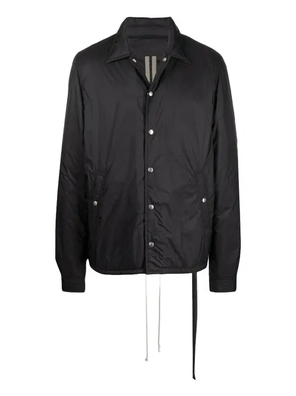 Rick Owens Padded Collared Jacket - Black
