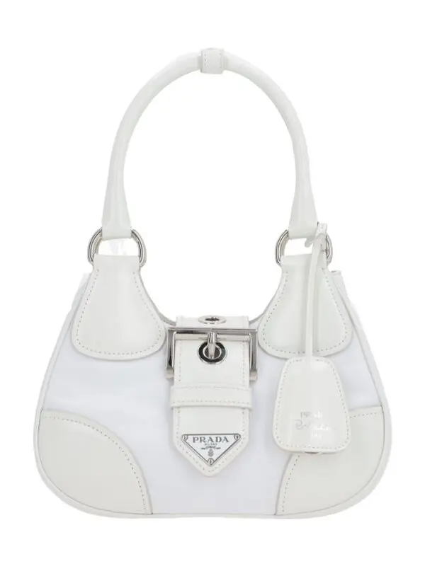 Prada Re-nylon Mini Bag - White