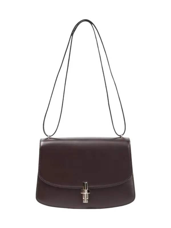 THE ROW Sofia 10 Flap Shoulder Bag - Black