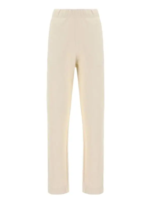 GANNI Software Isoli Elasticated Jogging Trousers - White