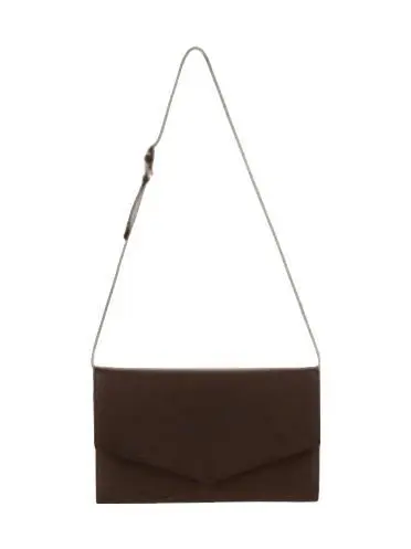 THE ROW Flap Shoulder Bag - Black
