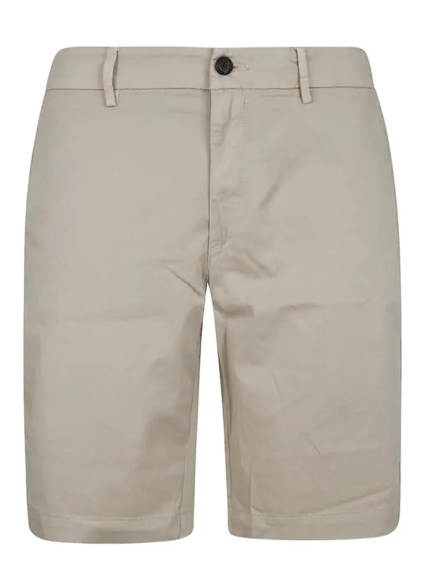 Eleventy Wide Leg Shorts - Nude