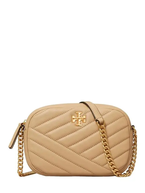 Tory Burch Kira Chevron Camera Bag - Sand Dune Color