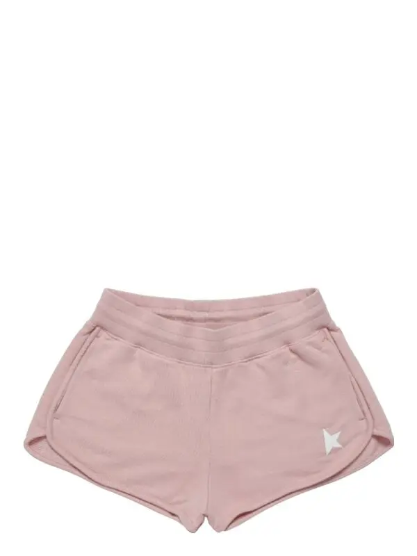 GOLDEN GOOSE Pattern Printed Sports Shorts - Pink