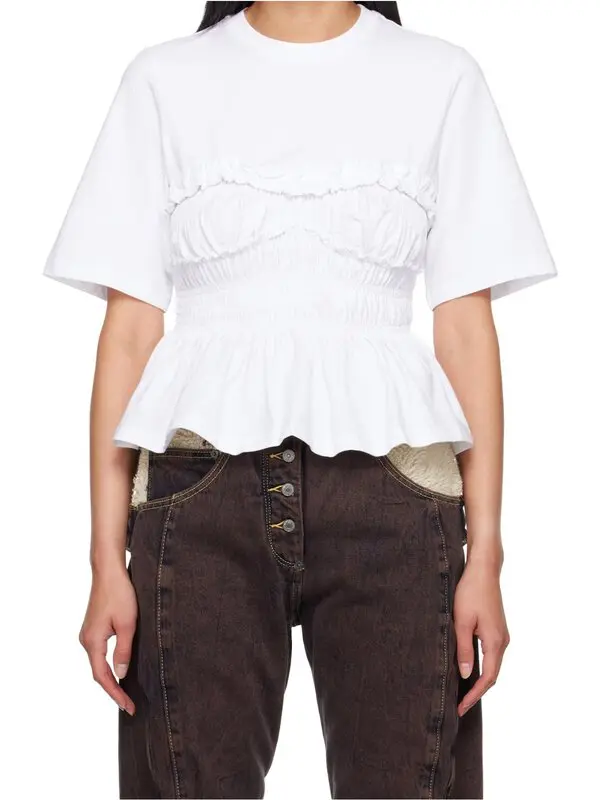 Cecilie Bahnsen Vilde T-shirt - White