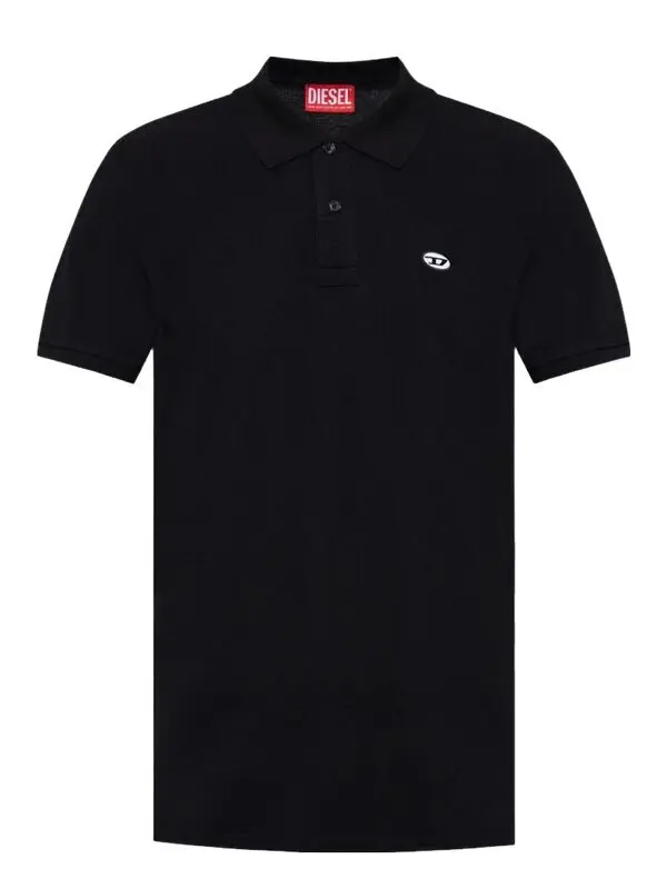 DIESEL® T Smith Doval Pj Short-sleeved Polo Shirt - Black