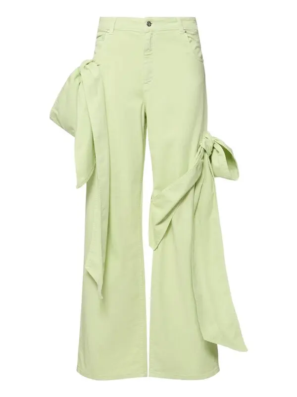 Blumarine Belt Loop Jeans - Green