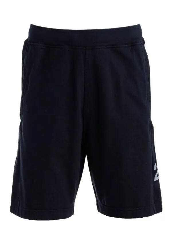 Stone Island 82/22 Cotton Track Shorts - Black