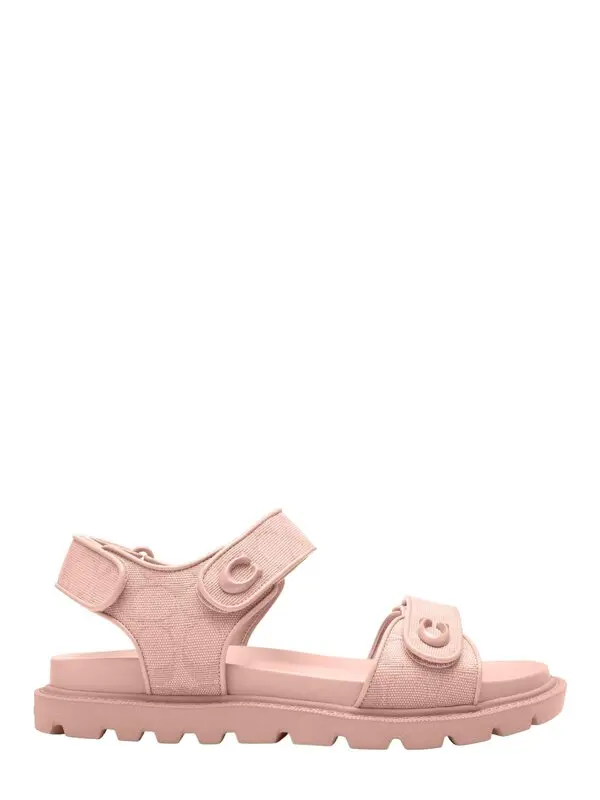 COACH Brynn Logo Sandals - Candy Pink