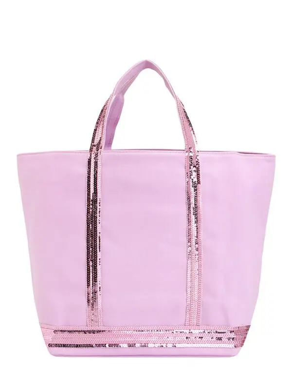 Vanessa Bruno Sequin Embellished Tote Bag - Pink
