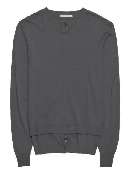Paloma Wool Giacos Layered Jumper - Grey
