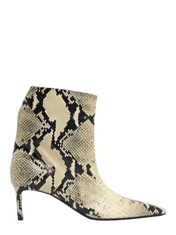 Khaite Ona High Heel Boots - Natural Color