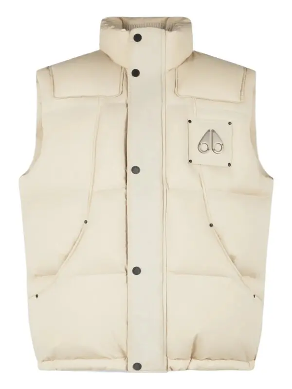 Moose Knuckles Everest Puffer Vest - Alabaster