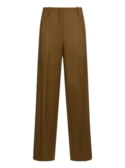 Tory Burch Belted Casual Pants - Brown