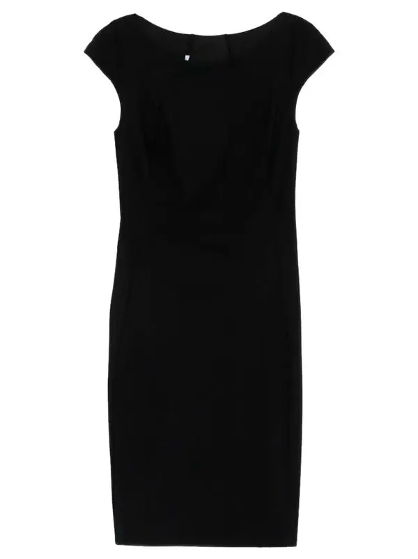 Patrizia Pepe Sleeveless Midi Dress - Black