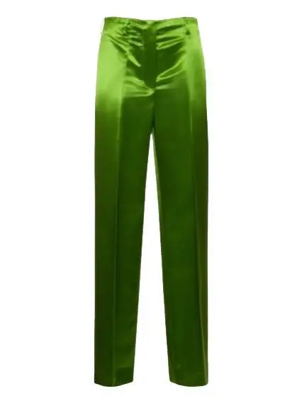 Tory Burch Straight Leg Tailored Pants - Green
