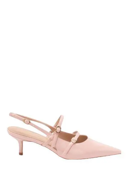 TWINSET Pointed Toe Slingback Court Shoes - Pink