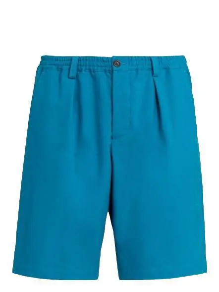 Marni Wool Shorts - Blue