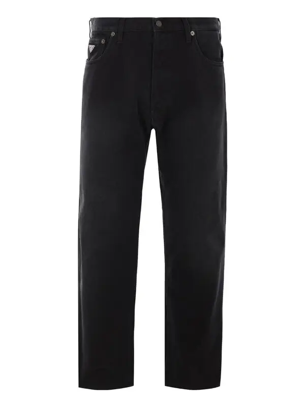 Prada Straight Leg Jeans - Black