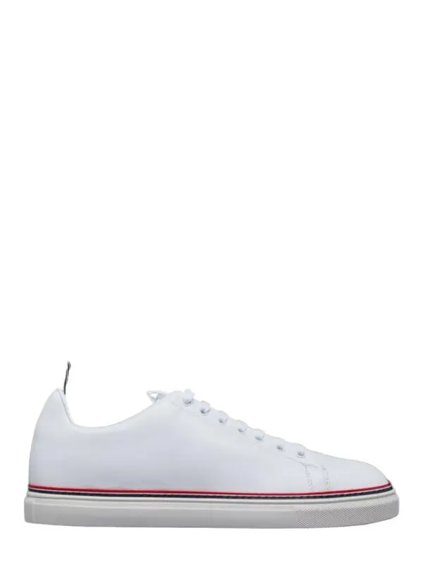 Thom Browne Round Head Low-cut Skate Sneakers - White