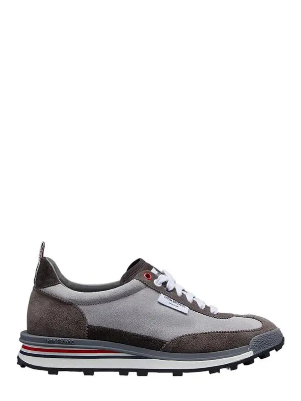 Thom Browne Tech Runner Sneakers - Light Gray