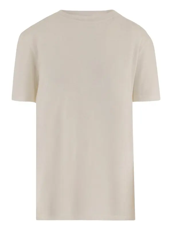THE ROW Serata Crew Neck T-shirt - White