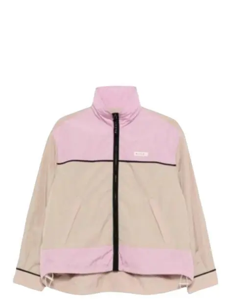 Marni Colorblock Zip Jacket - Nude
