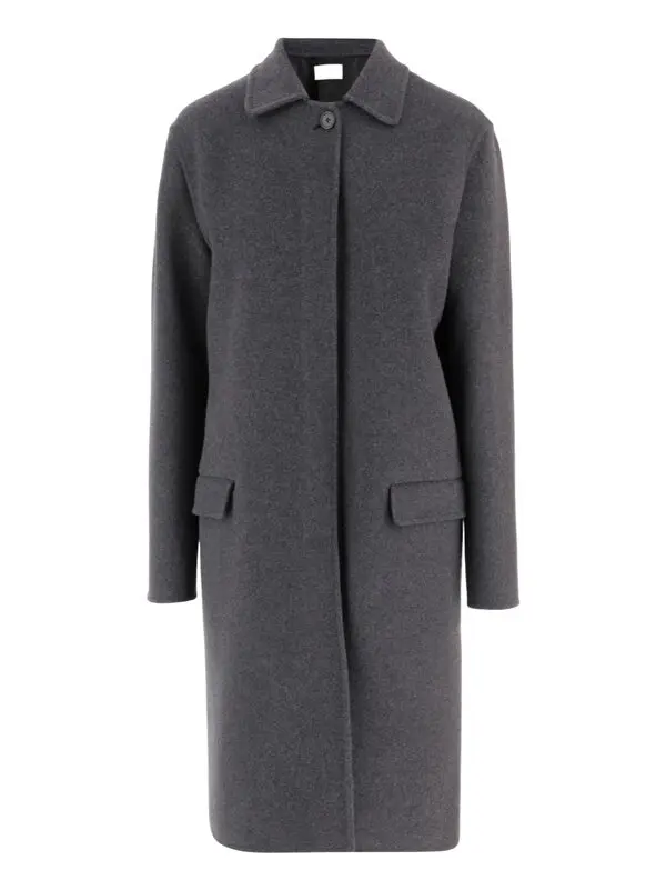 THE ROW Long-sleeved Coat - Black