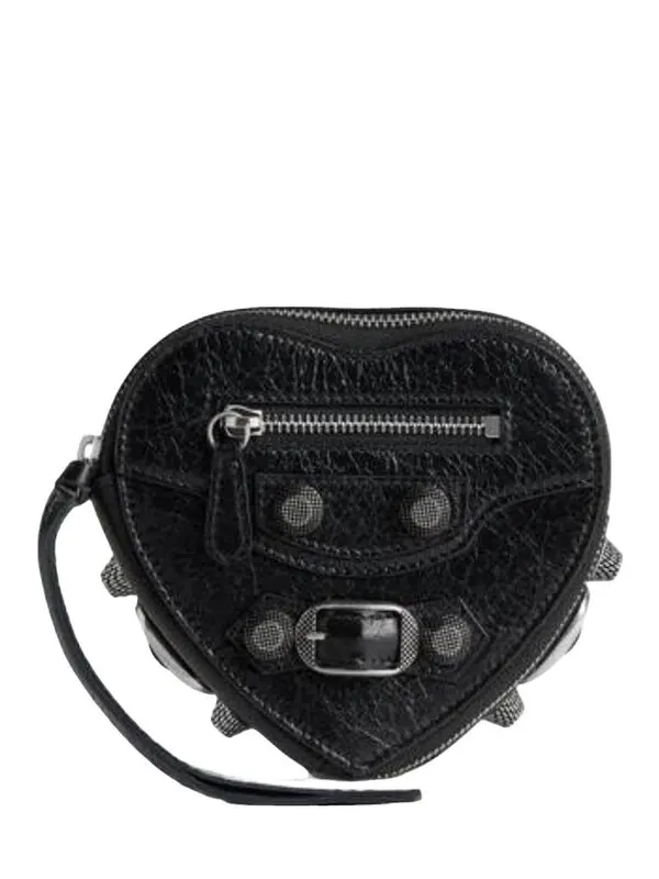 Balenciaga Le Cagole Heart Jewelry Box - Black