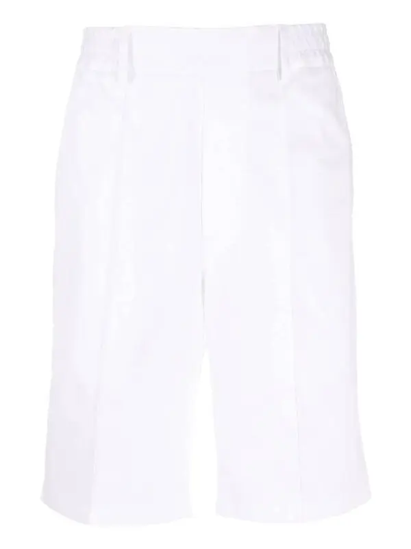 Ami Knee-length Tailored Shorts - White