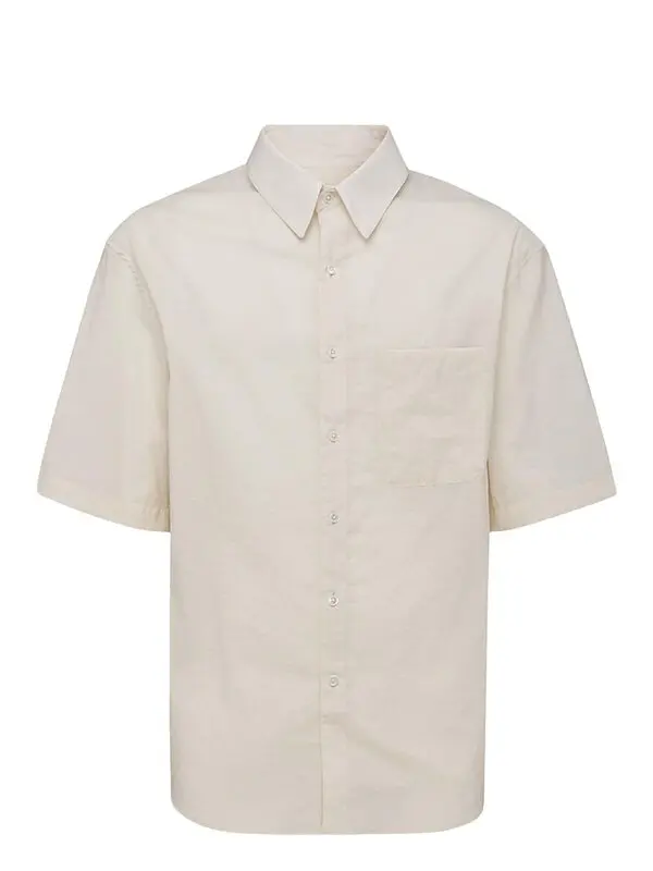LEMAIRE Short-sleeve Chest-pocket Shirt - No
