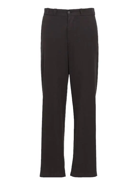 THE ROW Ottis Cotton Blend Gabardine Trousers - Black