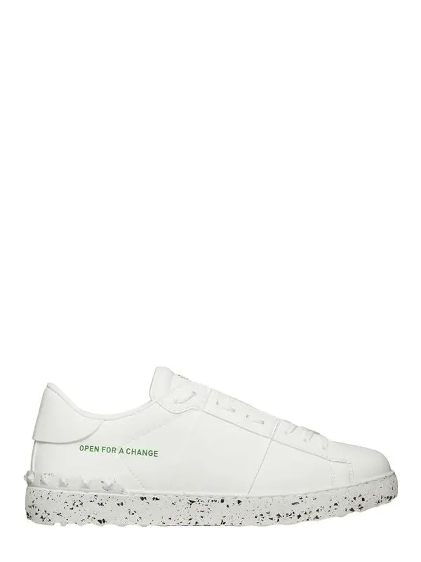 Valentino Garavani Open For A Change Lace-up Sneakers - White