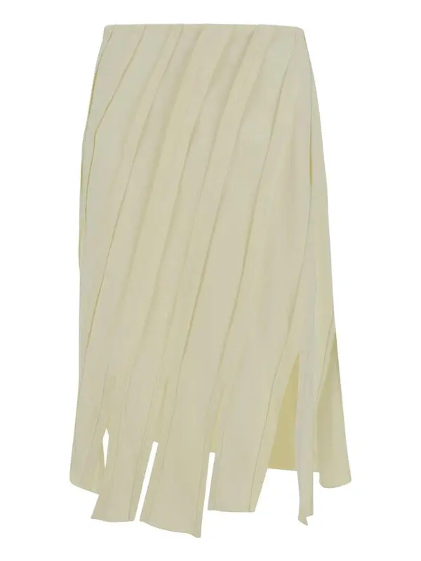 Bottega Veneta High-waisted Draped Skirt - No