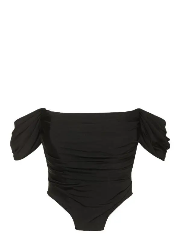 Giuseppe Di Morabito Off-the-shoulder Stretch Jersey Top - Black