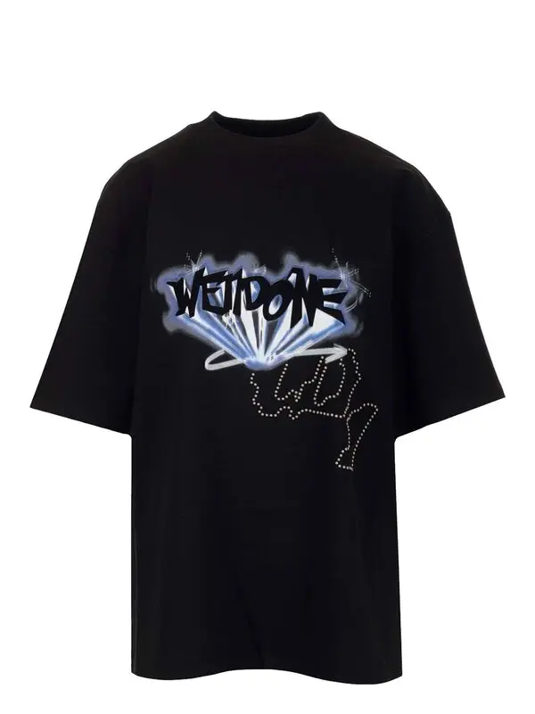 We11Done Graffiti Logo-print T-shirt - No