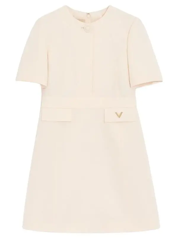 Valentino Garavani Crepe Couture Short Dress - No