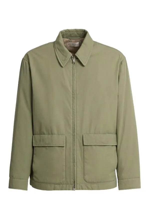THE ROW Justo Cotton Cashmere Jacket - Nude