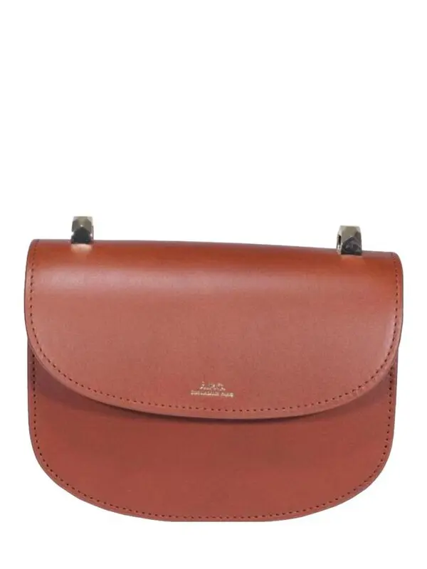 A.p.c. Geneve Mini Shoulder Bag - Red