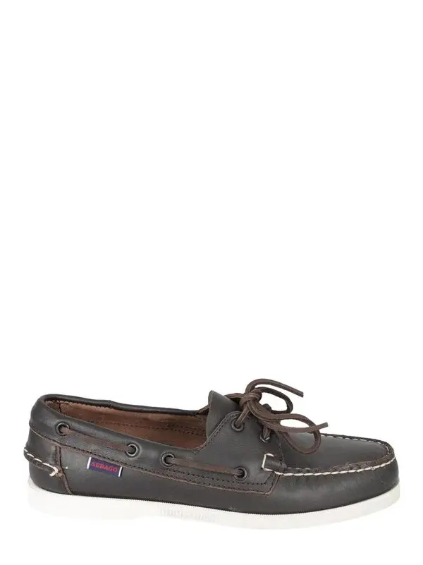 SEBAGO Portland Lace-up Boat Shoes - Black