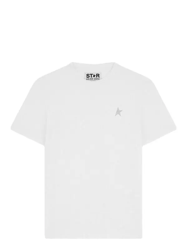 GOLDEN GOOSE Star Printed Crewneck T-shirt - White