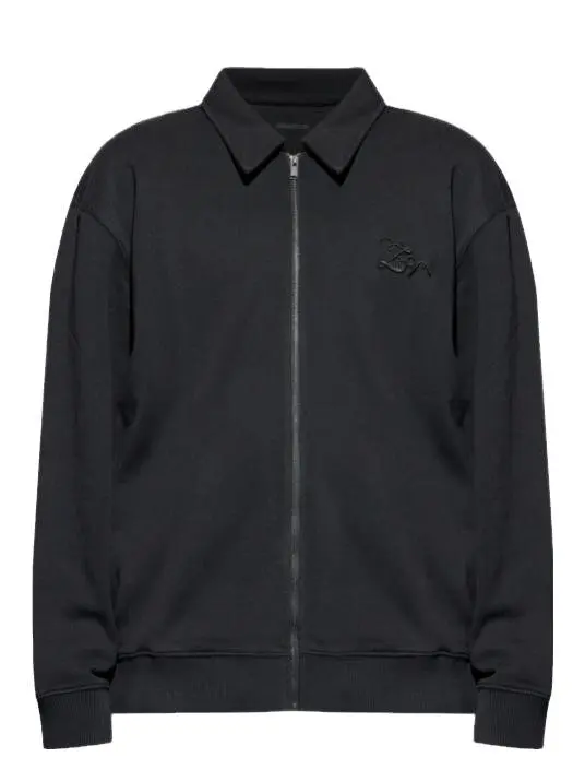 Zadig&Voltaire Logo-embroidered Zip-fastening Jacket - Black